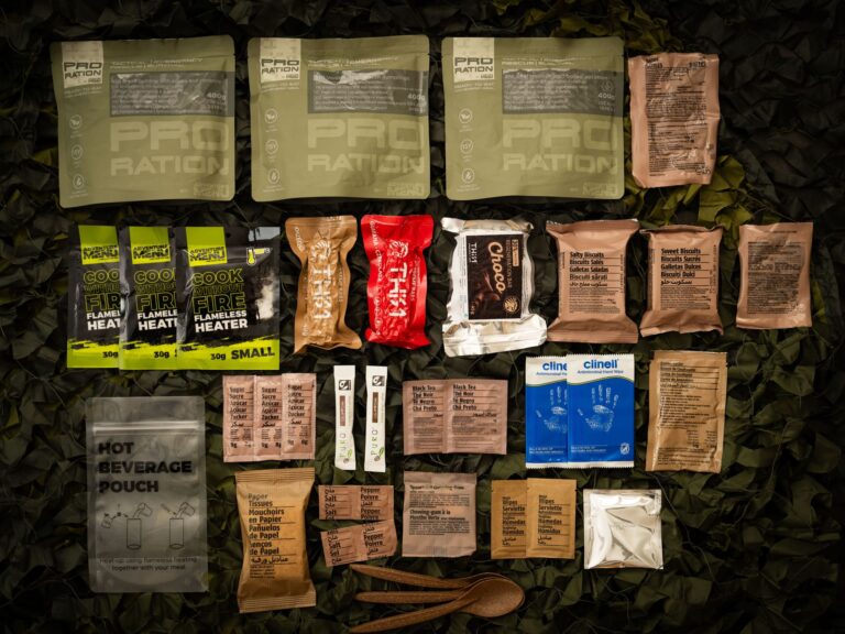 Pro-Ration Ultimate Tactical Rations FULL DAY - MENU II - Blackwater ...